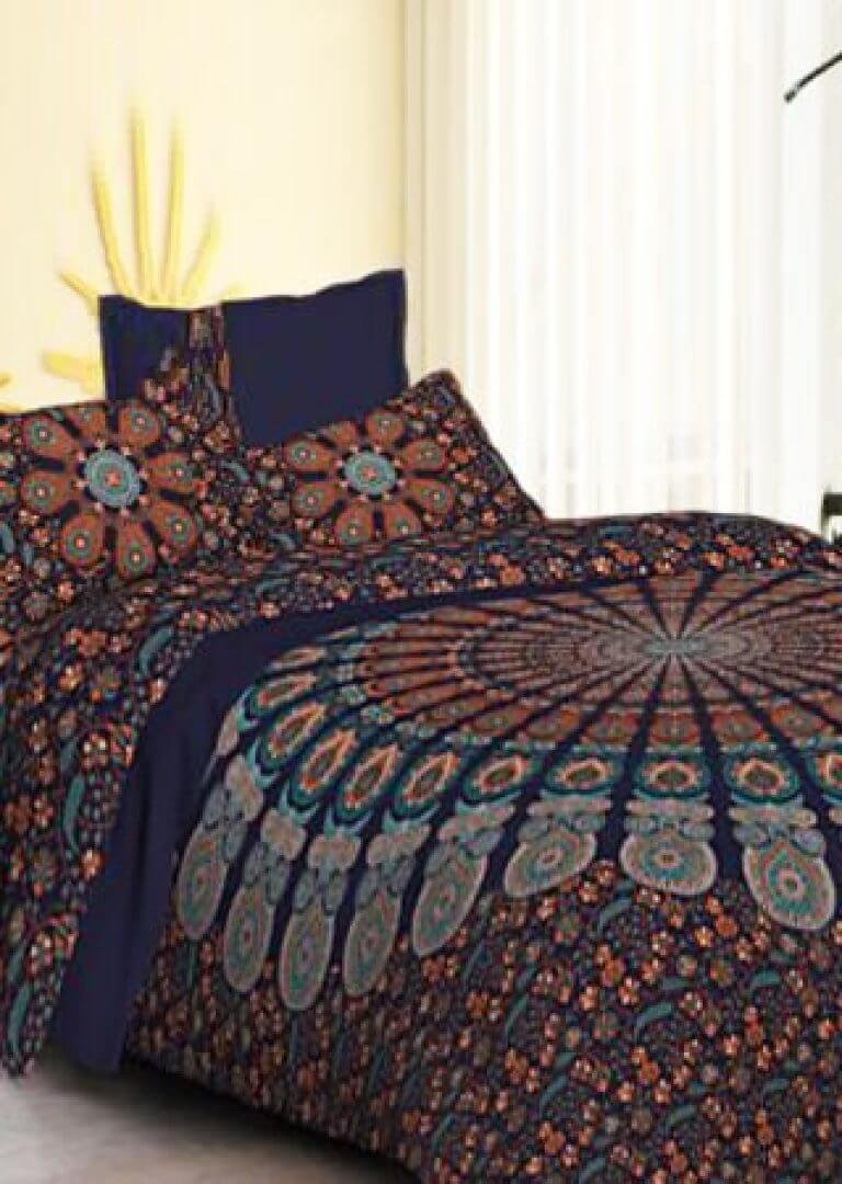 Buy Single & Double Cotton Bed Sheets Online | Bedsheetsindia